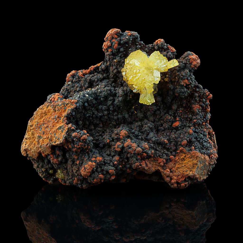 Adamite from Ojuela mine, Mexico - Wieman Minerals